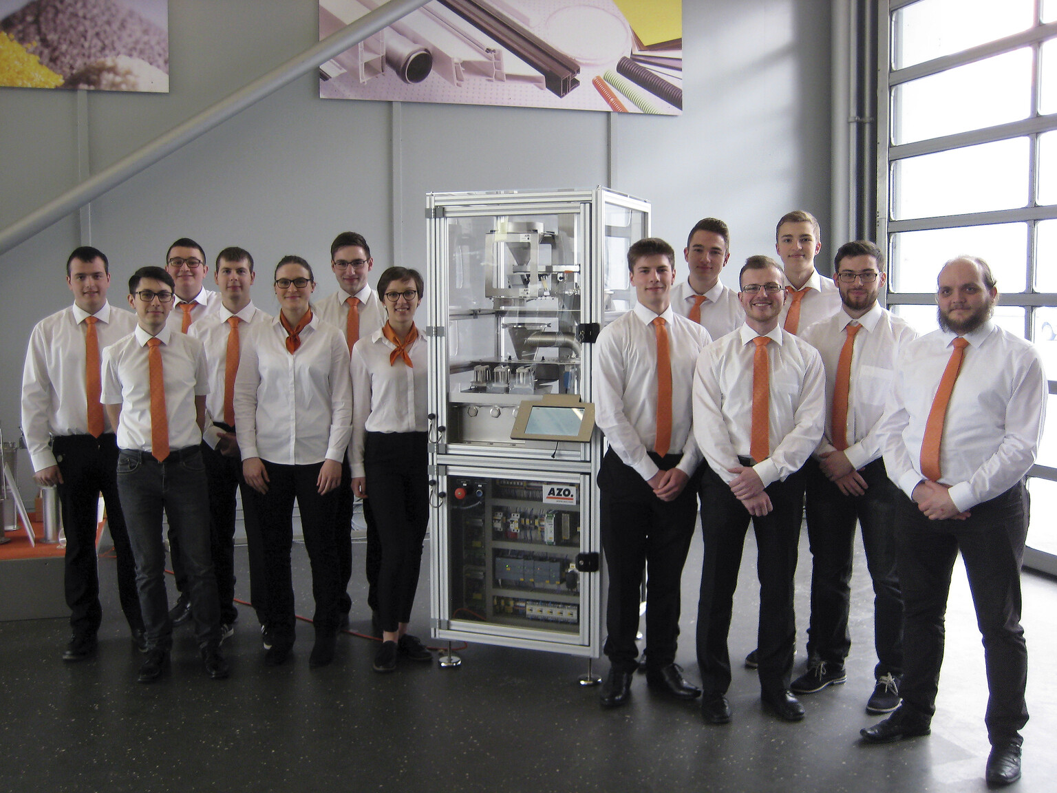 AZO students – Unser fiktives Unternehmen